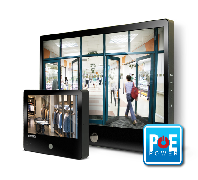 GVision Touchscreen and Security CCTV Monitors